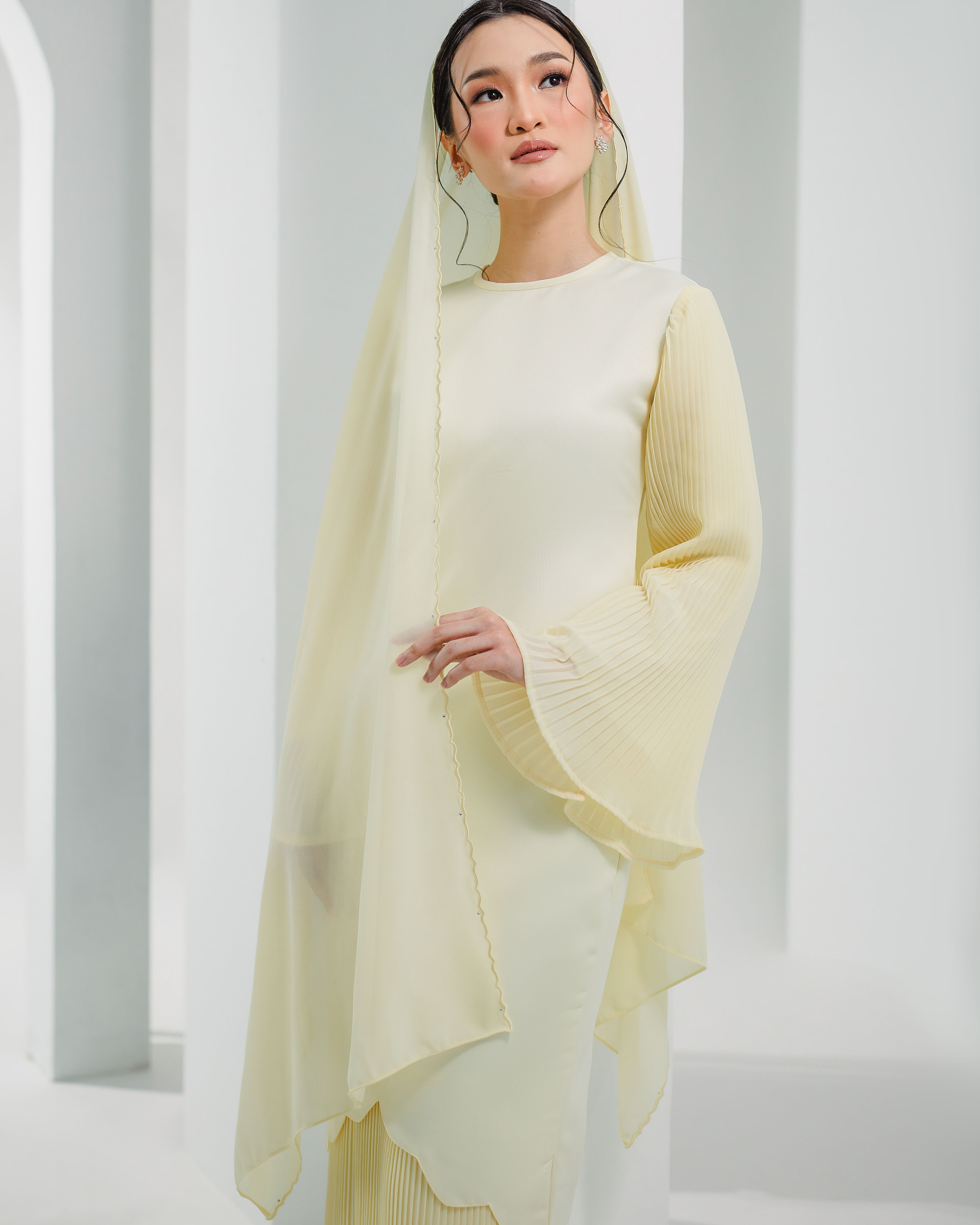 Camellia Empire | Baju Nikah RTW | Baju Kurung | Kurung Modern | Baju ...